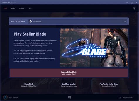 Stellar Blade Mods Premium Mod Sharing Community