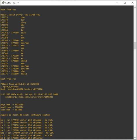 Running Pdp 1170 On De1 Fpga