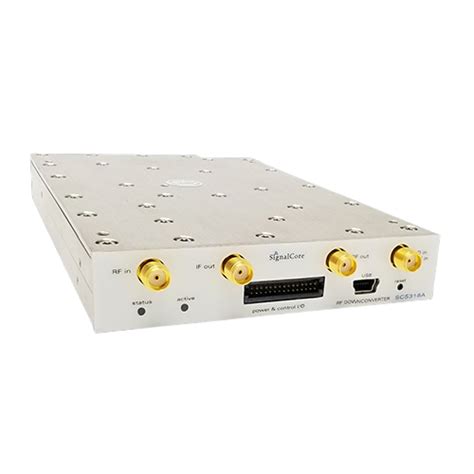 Signalcore 265 Ghz Rf Downconverters Milexia Products