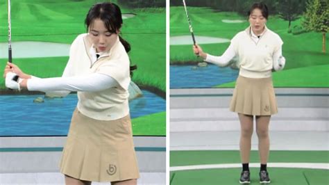 Sbs골프 아카데미 강소율 레슨 완벽한 페이드 구질 만들기 Sbs Golf