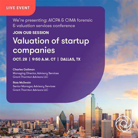 Were Presenting At The Aicpa And Cima Forensic And Valuation Services