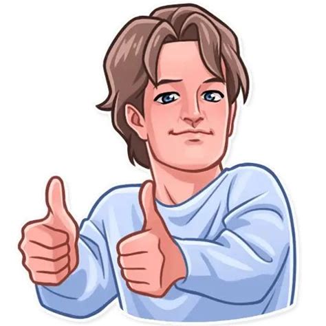 Набор стикеров для Telegram «Друзья»