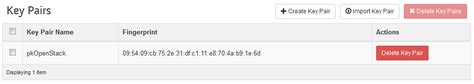 Import Keypair Via Openstack Horizon Schwulet