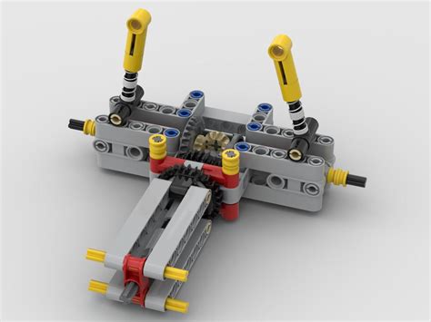 Lego Moc Rigid Axle By Guardianu Rebrickable Build With Lego