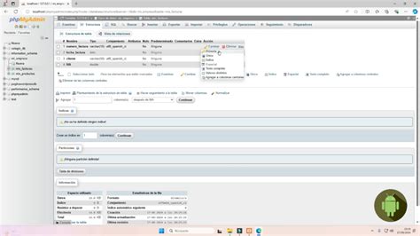 Crear Una Base De Datos Desde Phpmyadmin 👉 Tutoriales De Android Java Mysql Y Wordpress
