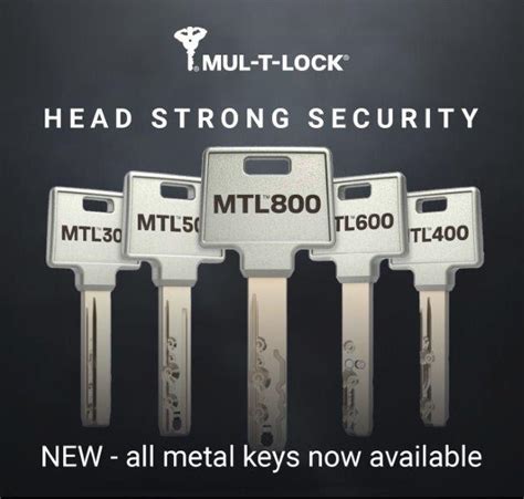 Mul T Lock Unveils Enhanced Metal Keys With Superior Durability And Customisation Options Door