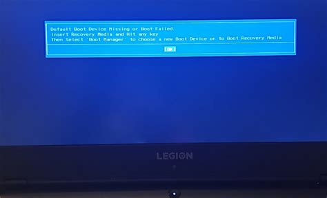 Default Boot Device Missing Or Boot Failed Microsoft Qanda