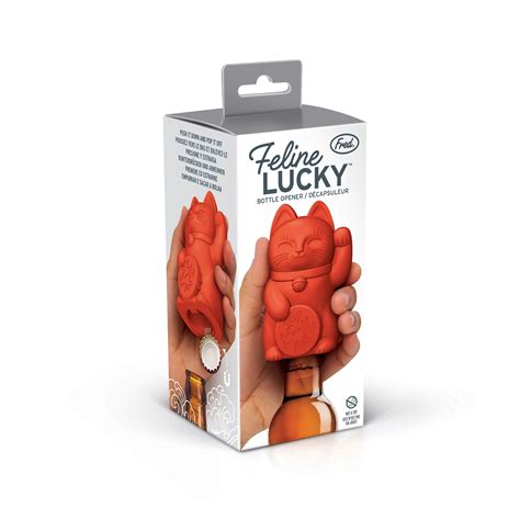 Feline Lucky Bottle Opener Genuine Fred