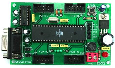 Atmega16 32 Developement Board Avr Developementboard