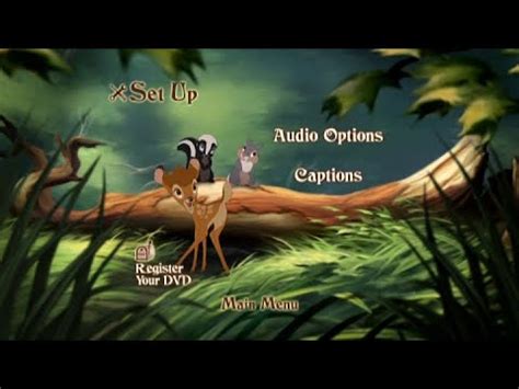 Bambi Ii 2006 Dvd Set Up Menu Spring Youtube