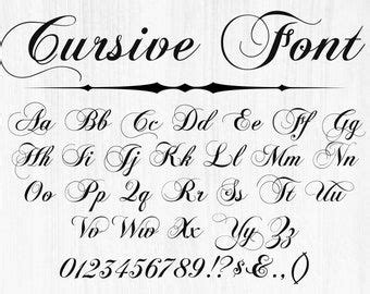 Cursive Font Invite Font Wedding Script Wedding Cursive Font Calligraphy Font Monogram Font