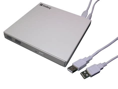 Sandberg Usb Dvd Mini Reader Hvid 133 52 Sandberg As