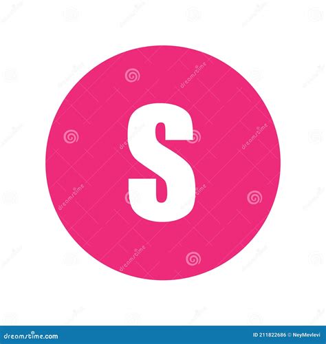 The Letter S In Pink