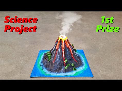 Volcano Graphs For Science Fair Projects