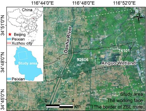 Figure 1 From Mining Subsidence Monitoring With Modified Time Series