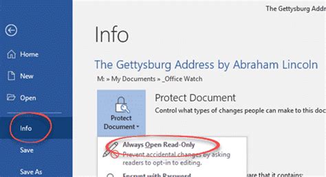 Three Ways To Stop People Changing Your Word Document Office Watch