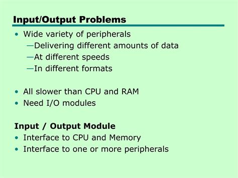 input output organization of computer architecture ppt