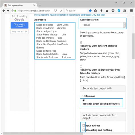 How To Geocode Customer Addresses And Show Them On An Excel Bubble Chart Maps For Excel