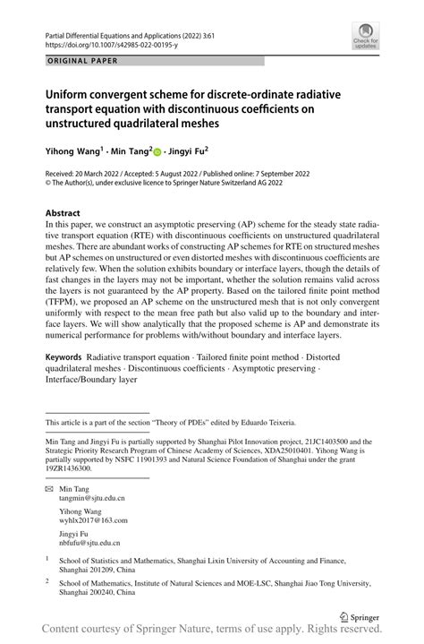 Uniform Convergent Scheme For Discrete Ordinate Radiative Transport