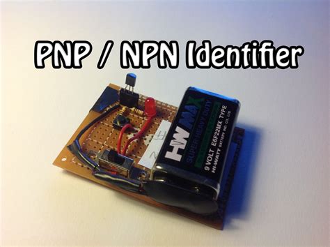 How To Identify Pnp And Npn Transistors Random Nerd Tutorials