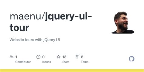 GitHub Maenu Jquery Ui Tour Website Tours With JQuery UI