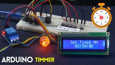 How To Make Simple Timmer Using Arduino Simple Arduino Project Youtube