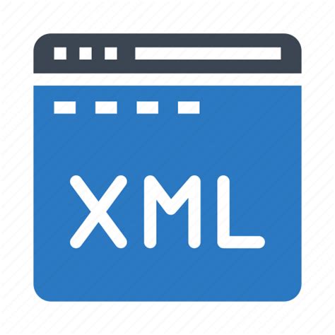 Internet Programming Webpage Window Xml Icon