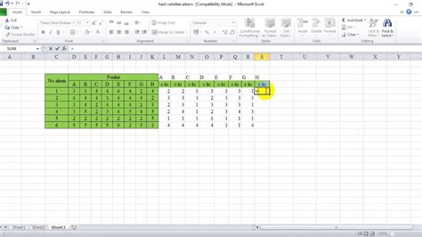 Pertemuan Keempat Menghitung Validitas Isi Menggunakan Aiken V Youtube
