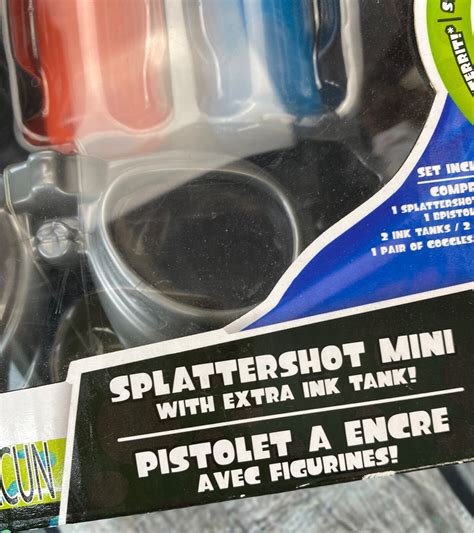 Worldofnintendosplatoonsplattershotminiblastergun Gogglesinktanks For Sale Online Ebay