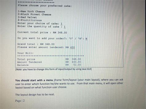 Solved You Are Required To Develop A Java Project With