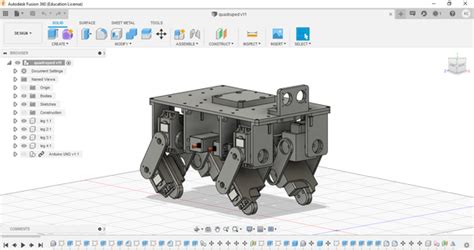 3d Printed Arduino Powered Quadruped Robot 13 Steps With Pictures