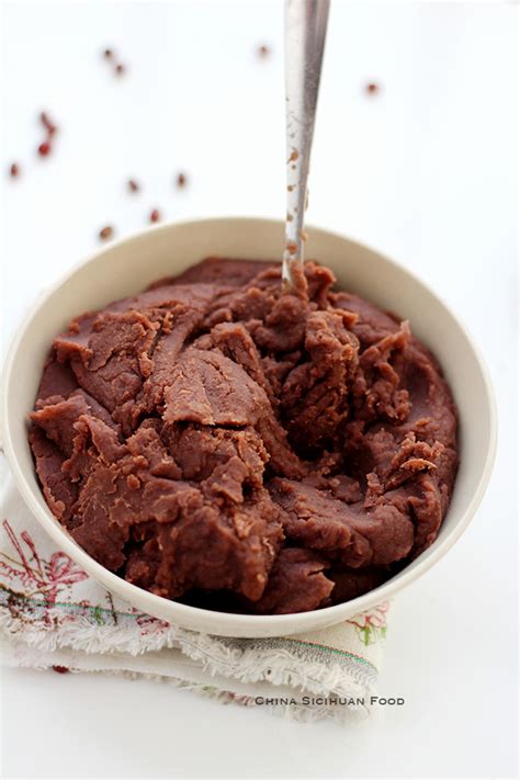 Red Bean Paste China Sichuan Food