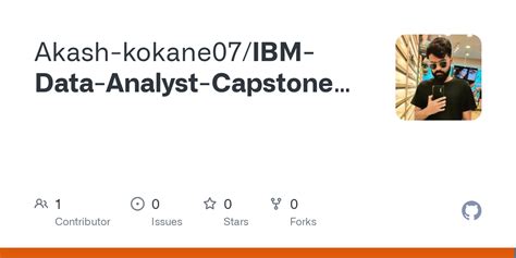 github akash kokane07 ibm data analyst capstone project