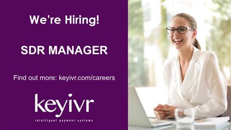 Key Ivr On Linkedin Hiring Sdrmanager Keyivr Leadership