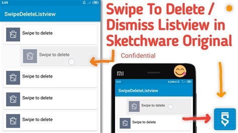 sketchware swipe to delete listview [sketchware original pro