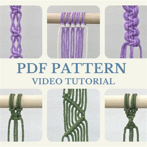 Pattern Tutorial Etsy