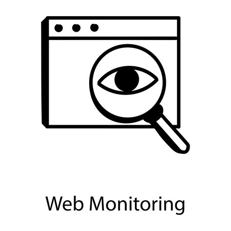 web monitoring and visualization 3263897 vector art at vecteezy