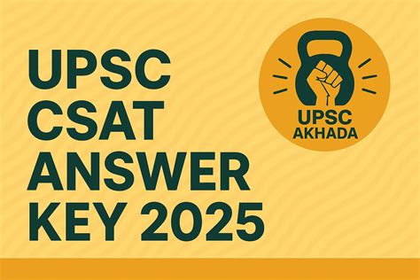 Upsc Csat Syllabus 2025 Topic Wise And Subject Wise Latest Details Upsc Akhada