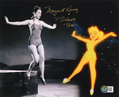 Margaret Kerry Signed 8x10 Photo Inscribed Tinker Bell Beckett