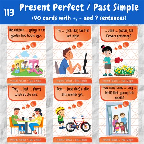 Present Perfect Past Simple