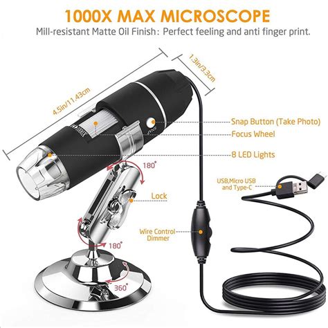 Three In One High Definition Digital Microscope In Vicedeal