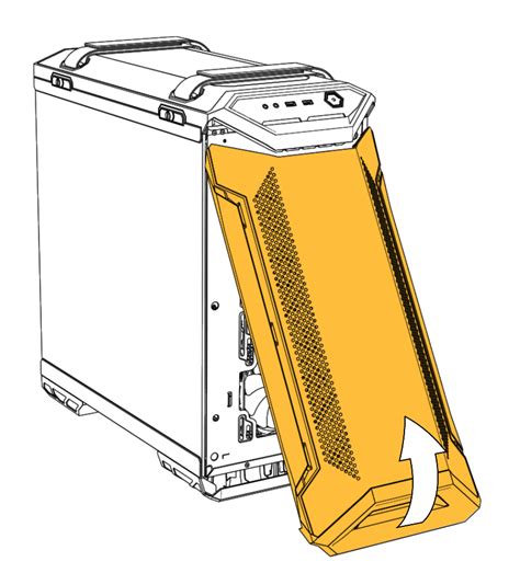 Desktop Chassis Tuf Gaming Gt501 Top Cover Disas Asus Zentalk