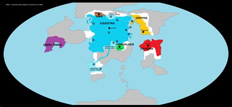 Mlp World Map By Budcharles On Deviantart
