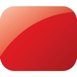Web Ruby Red Rounded Rectangle Icon Free Web Ruby Red Rectangle Icons Web Ruby Red