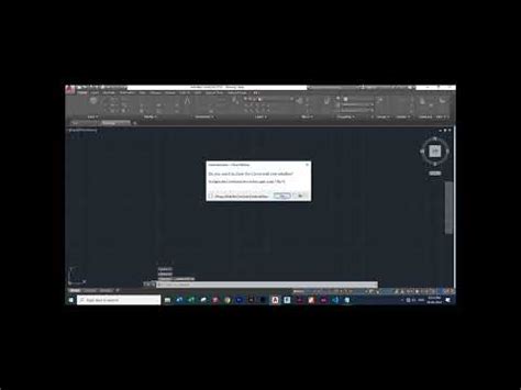 How To Restore Missing Command Bar In Autocad YouTube