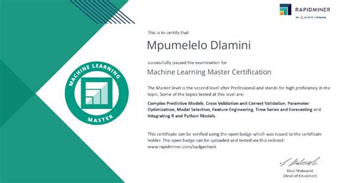 mpumelelo dlamini on linkedin rapidminer datascience