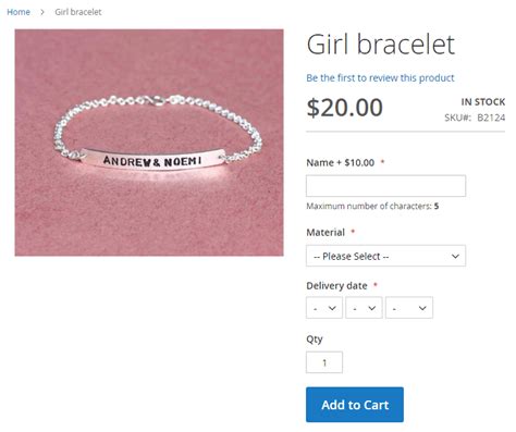Magento 2 Product Custom Option Template Extension Bss Commerce