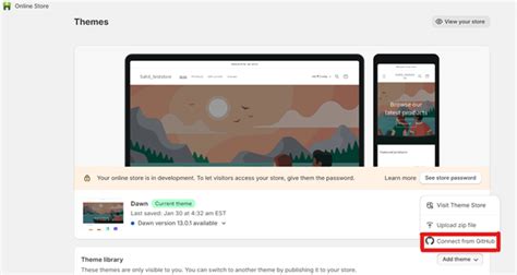 a step by step guide on shopify github integration f22 labs