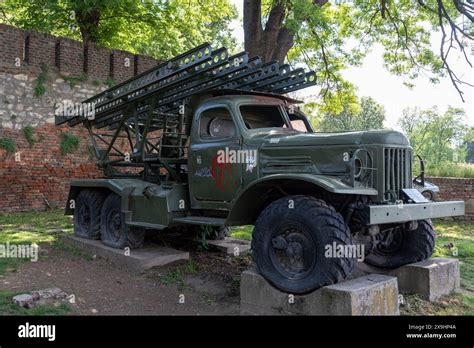 Katyusha M13 Rocket Launcher Similar To The One Used By The Soviet Army