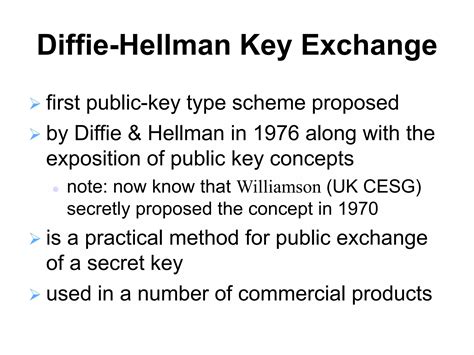Diffie Hellmanpptx Computing Technology And Computing